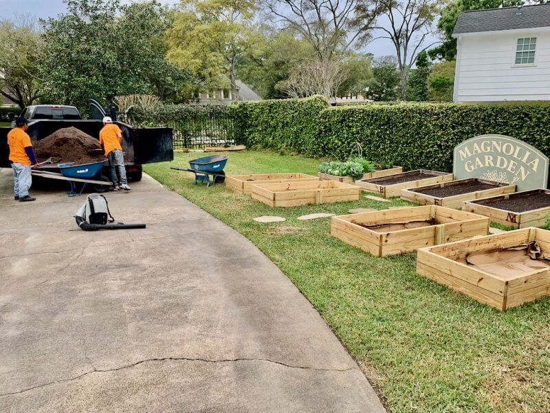 Mushroom Compost - Raised Garden Beds - Houston, TX 77099