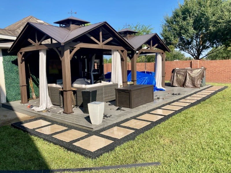 Texas Stepping Stone Pavers Gray - Houston, TX 77024